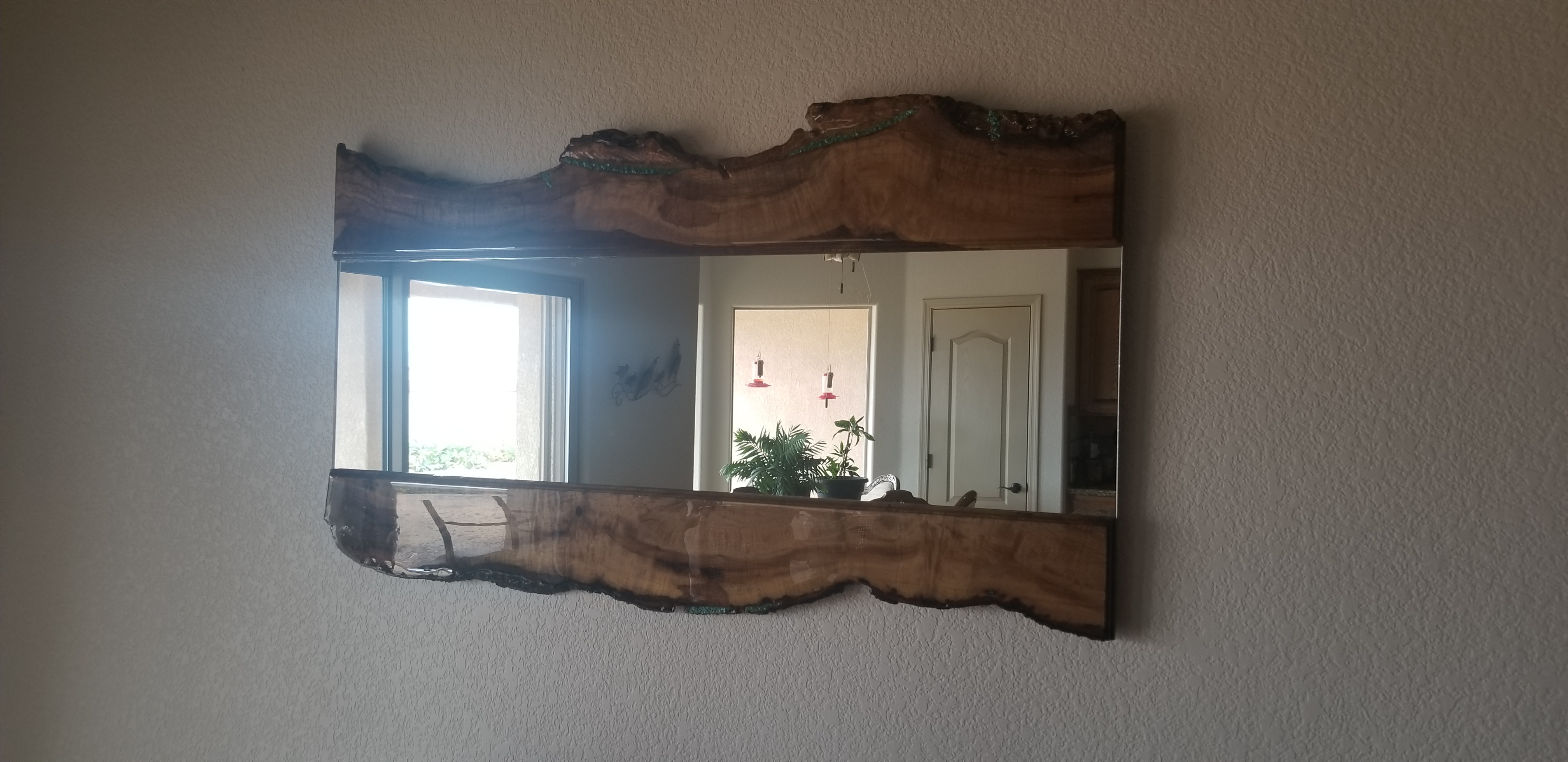 Live Edge Mirror | Maker Marketplace