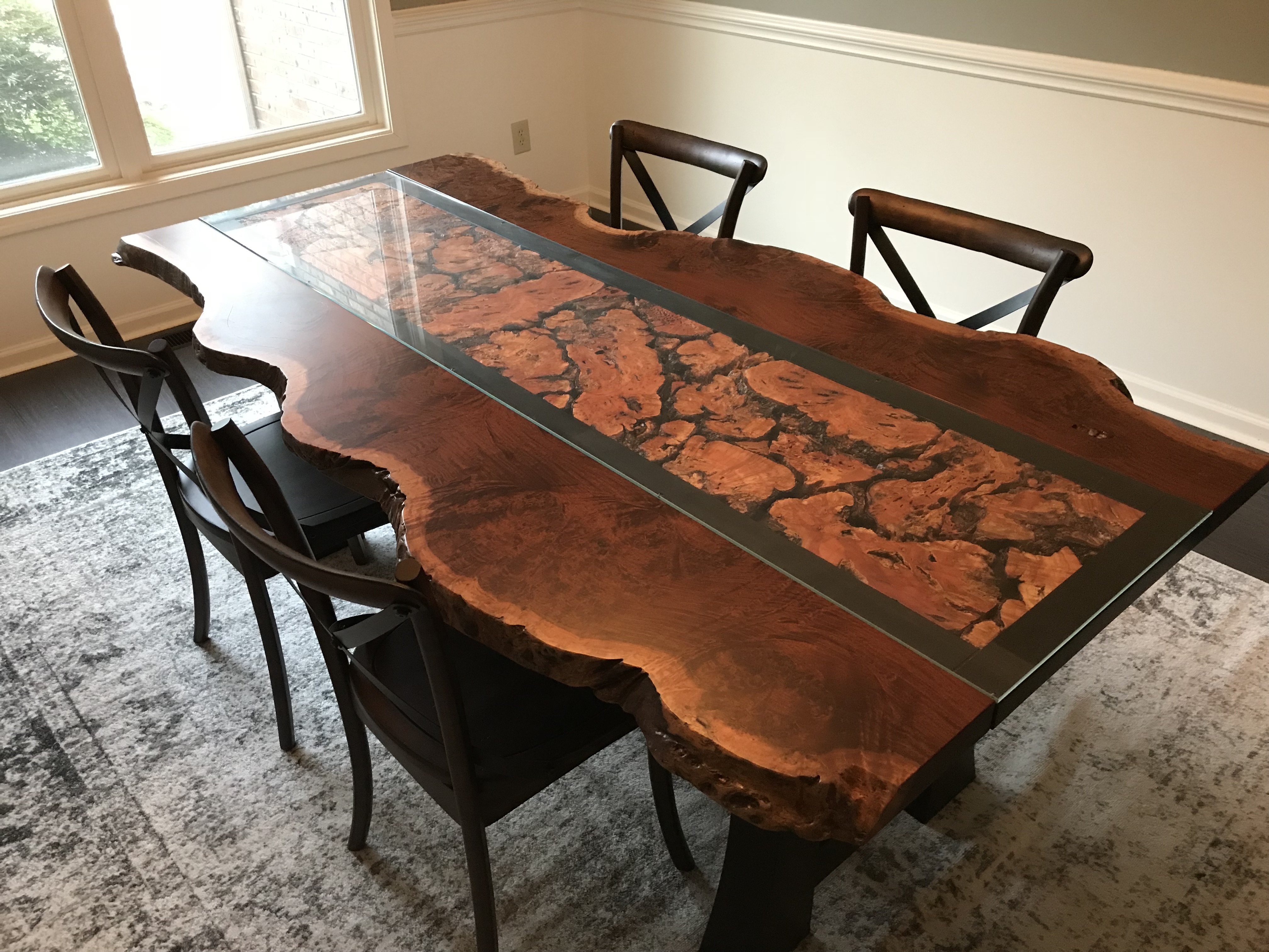 Ipe Burl Table With Live Edge | Maker Marketplace