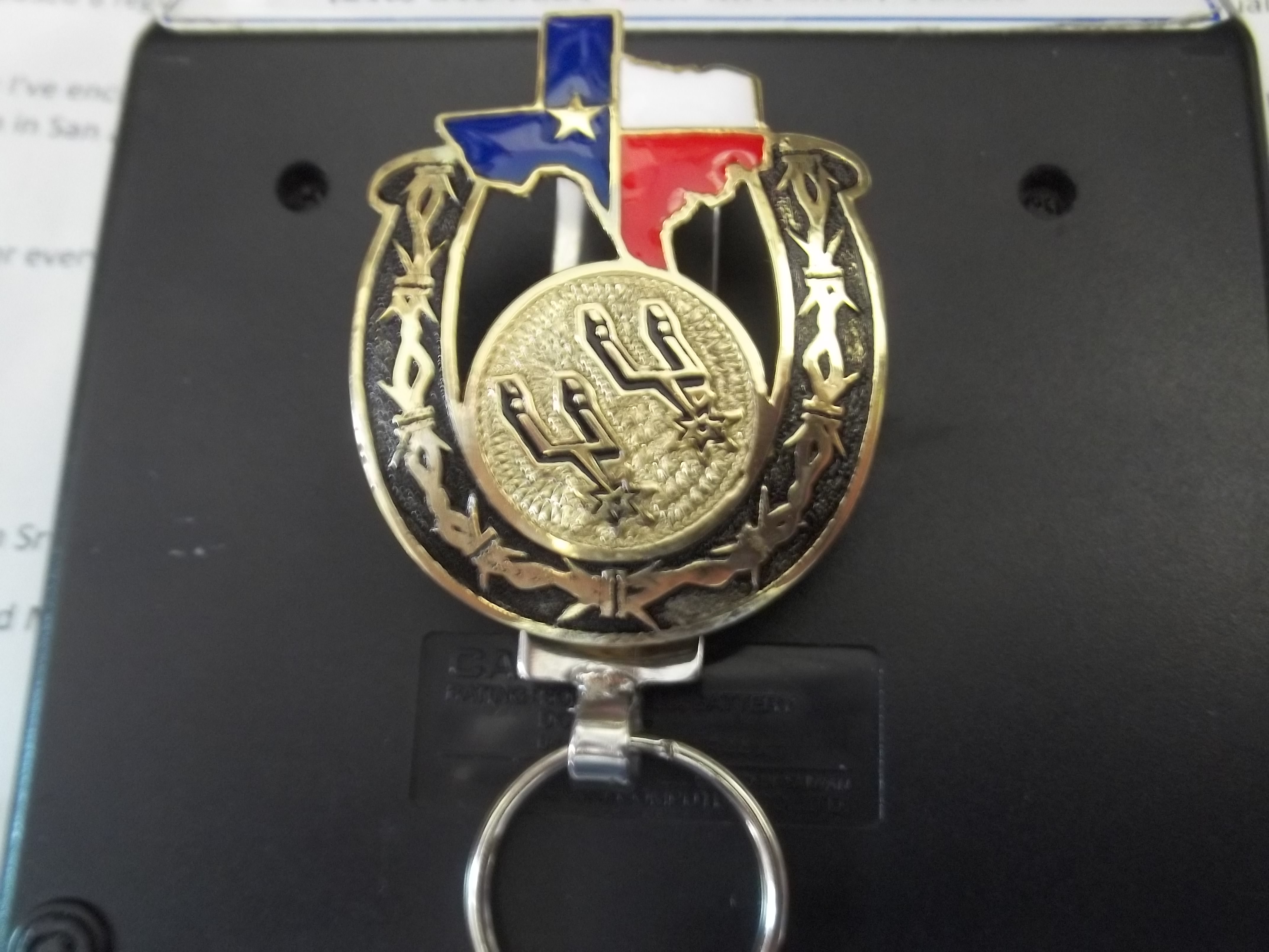 Wmc069 "Spurs" Basketball Key Rings | Maker Marketplace