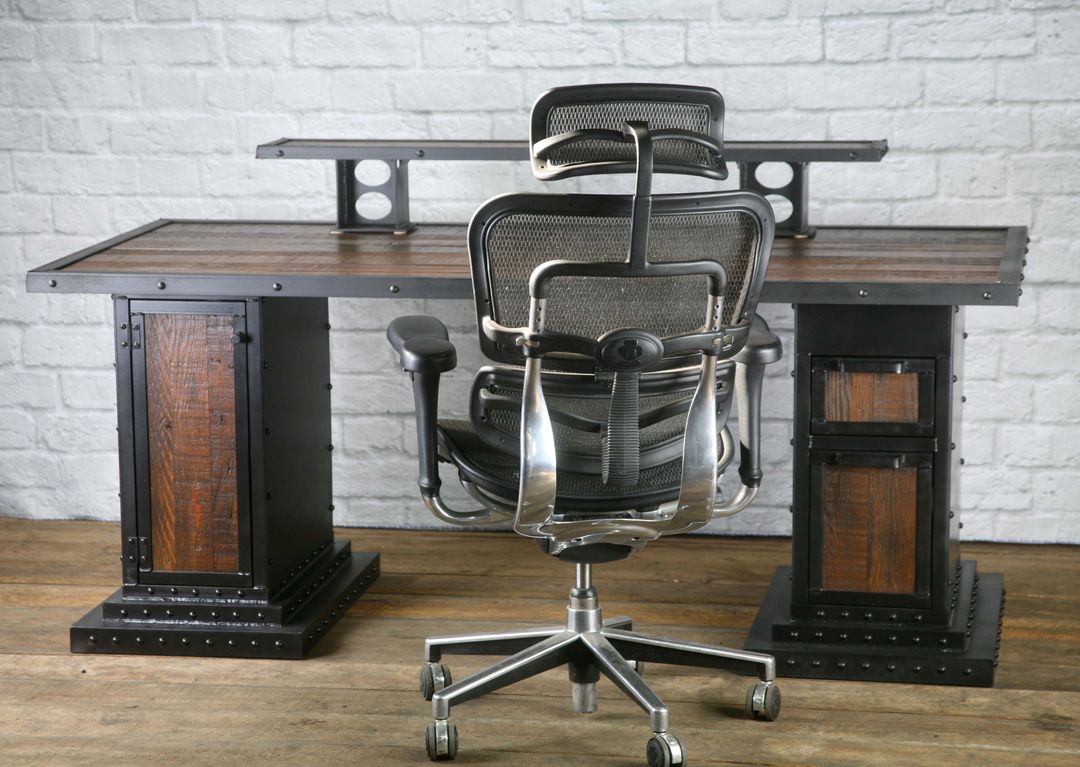Industrial computer desk store