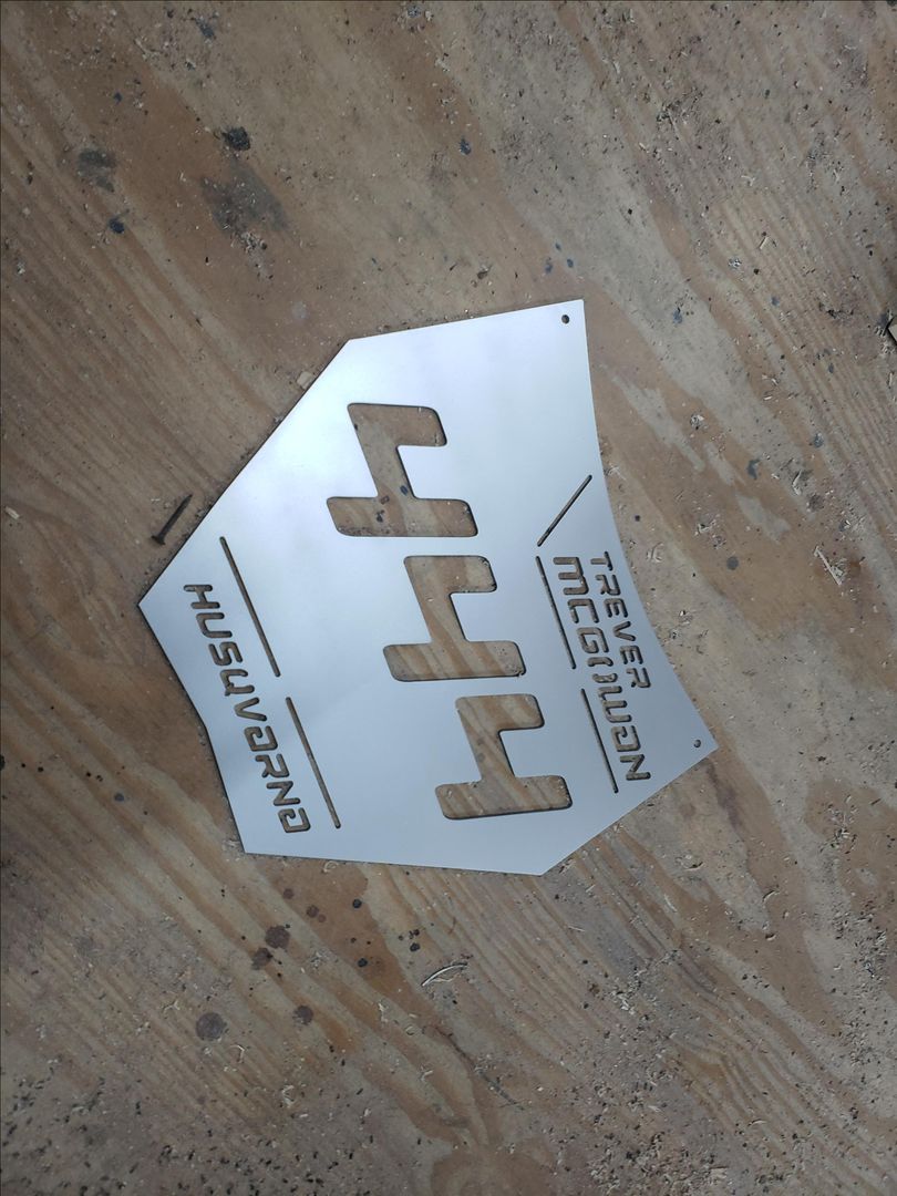 Motocross Sign Badge. Custom Sports Sign. | Maker Marketplace