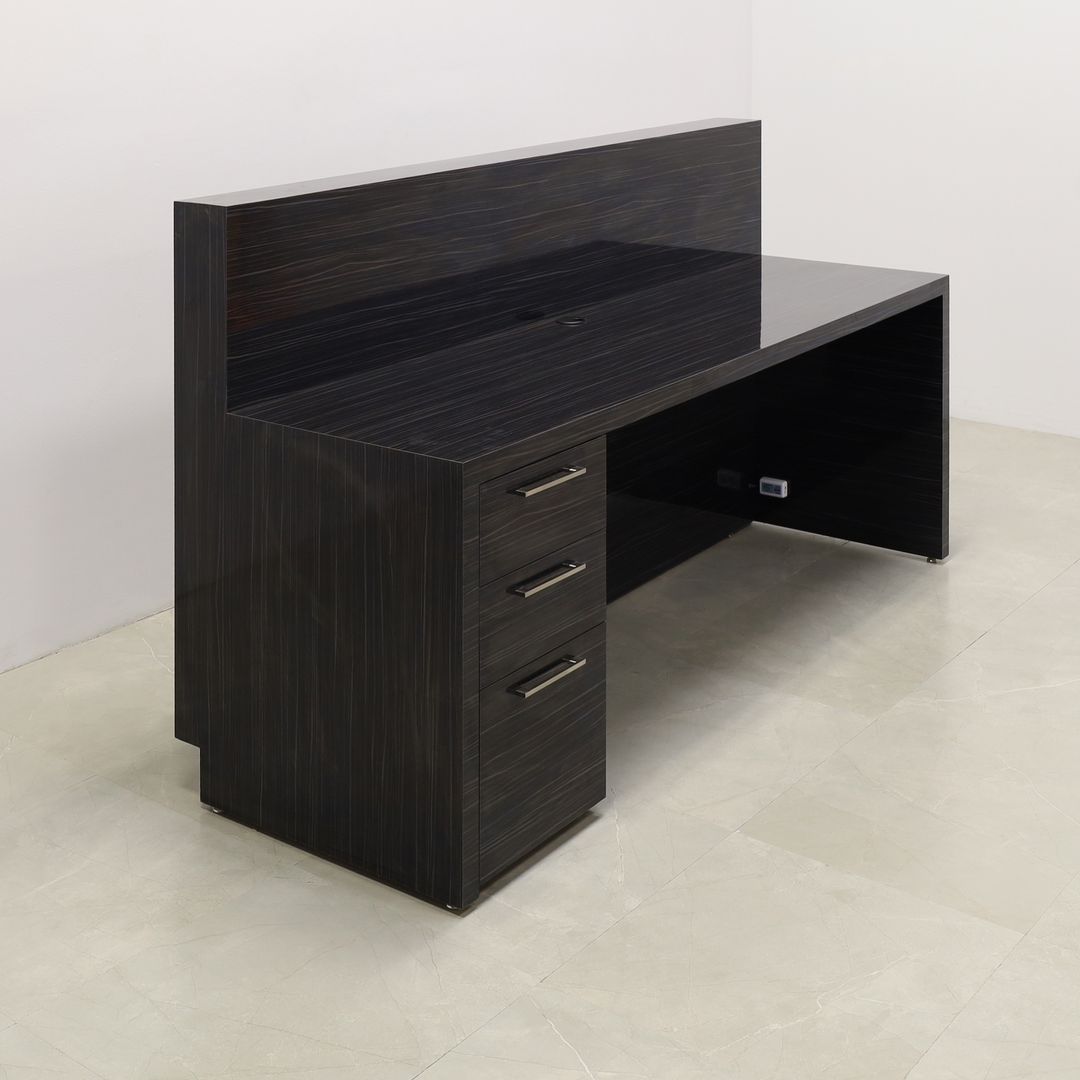 Modern Reception And Retail Desk - Dallas Straight Desk | Maker Marketplace