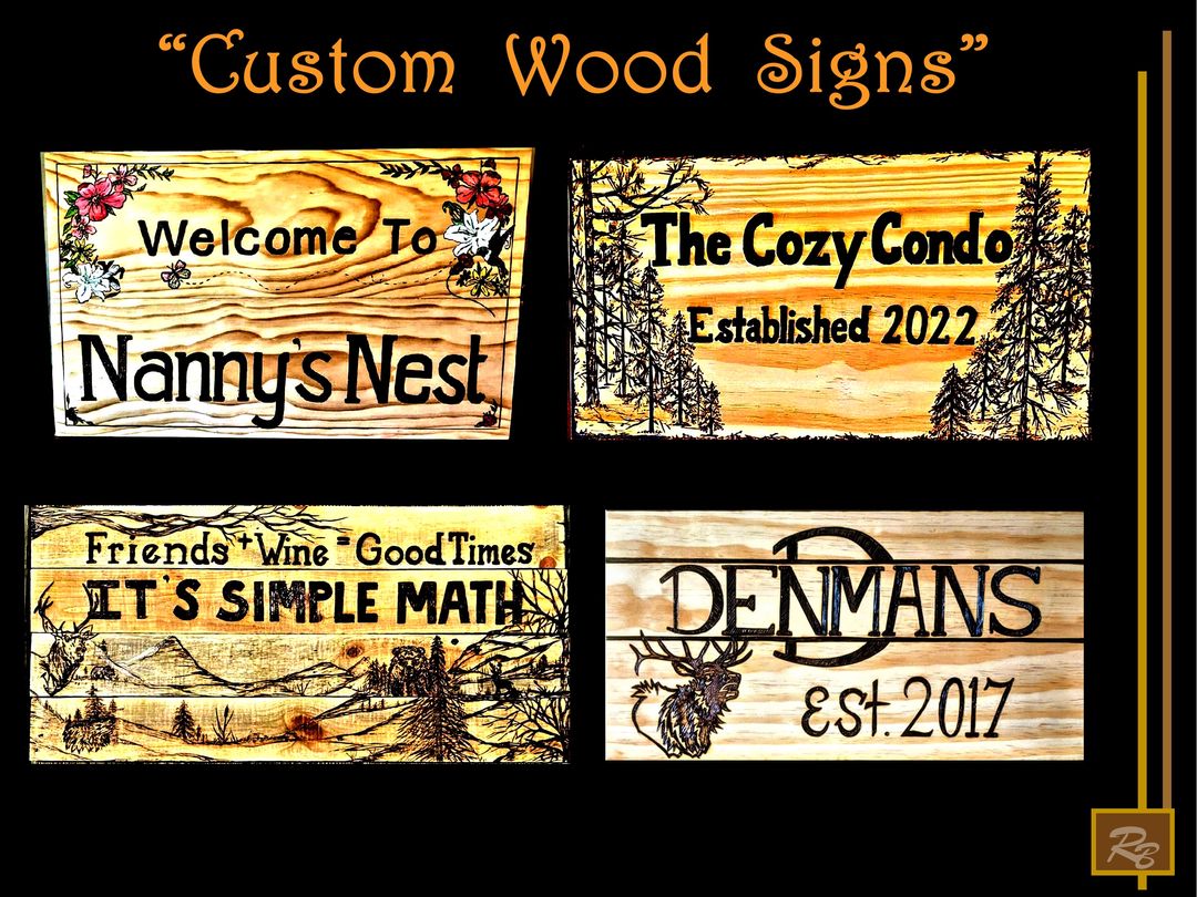 Wood Signs, Custom, Signs | Maker Marketplace