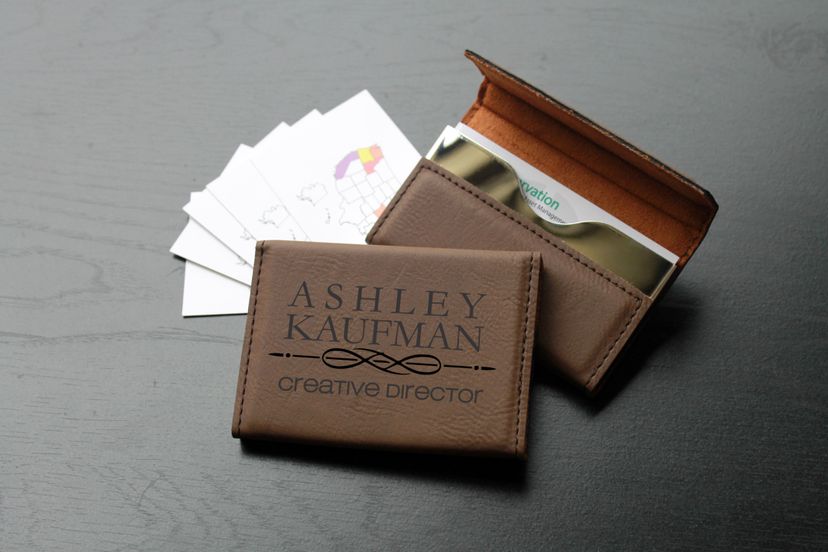 Custom Business Card Holder Bch Db Kaufman Maker Marketplace