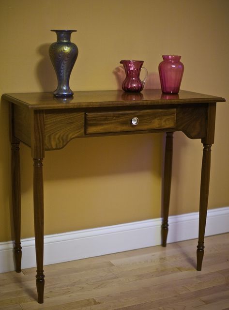 Walnut Hall Table | Maker Marketplace