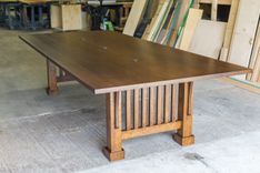 Mission Style Conference Table | Maker Marketplace