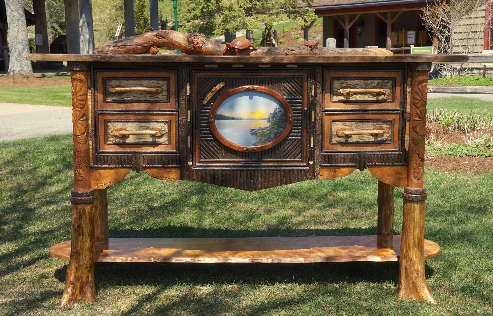 Adirondack rustic furniture makers store