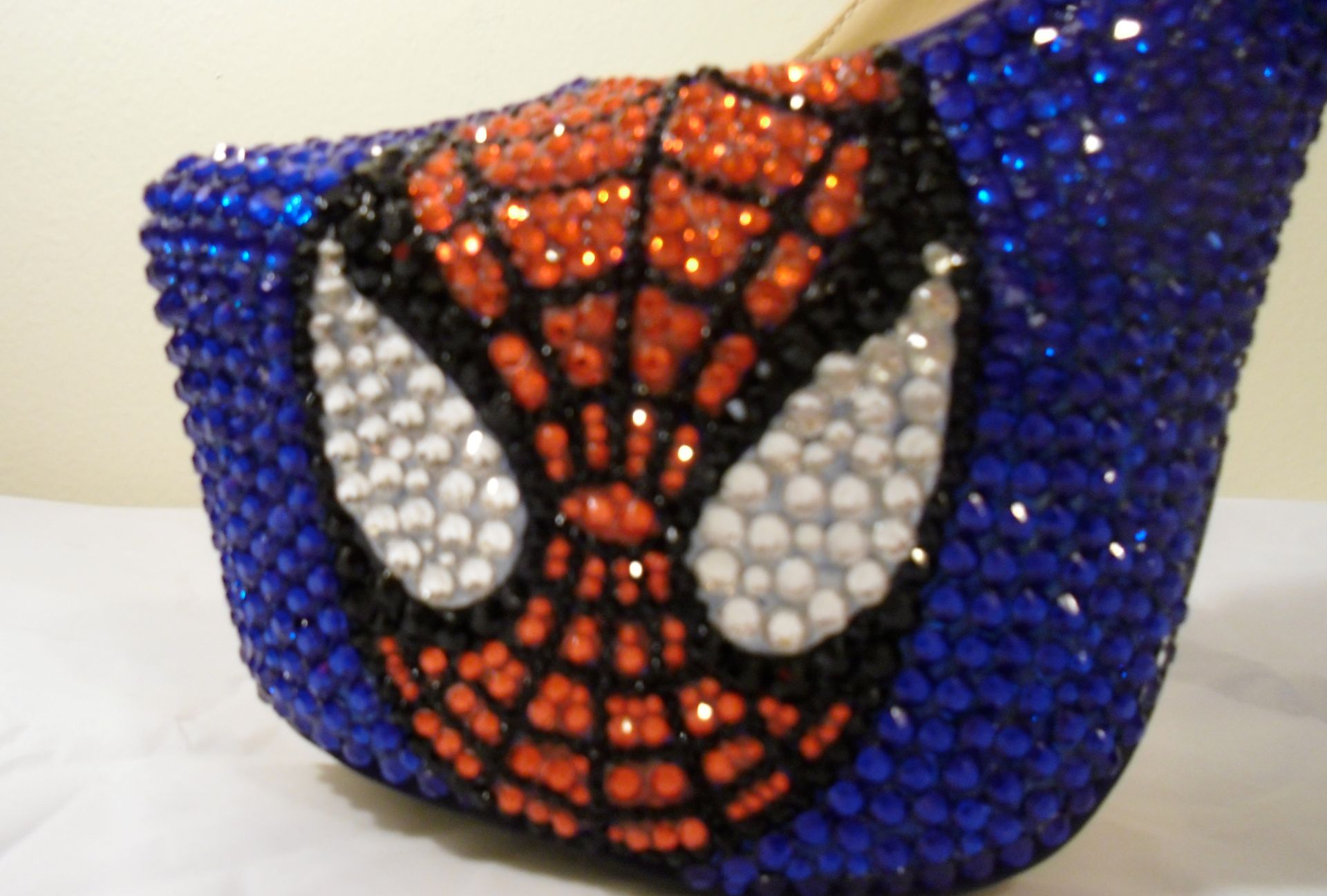 Spiderman high heels store