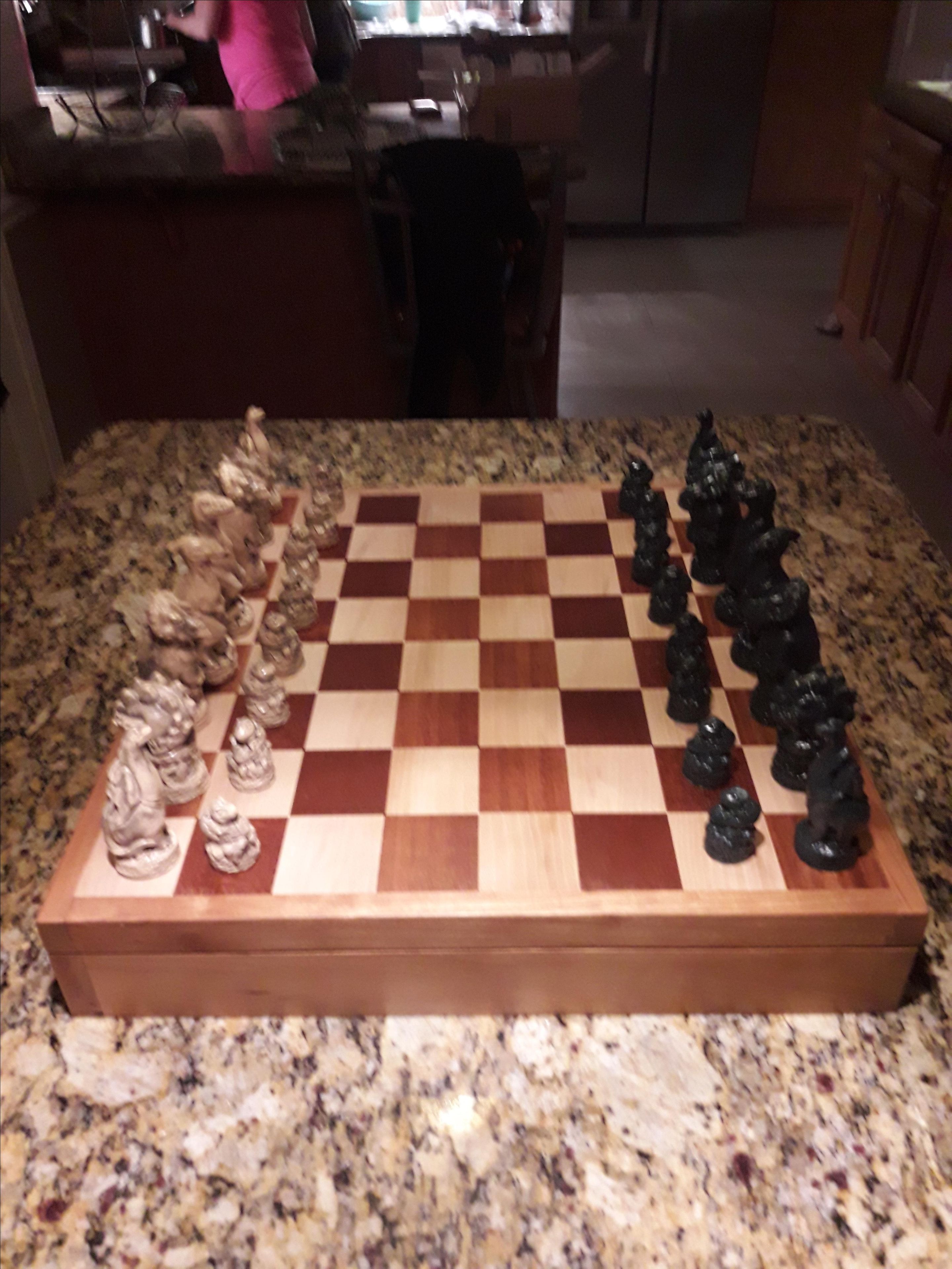 Custom Chess Sets, Boards & Handmade Custom Chess Pieces | Maker ...